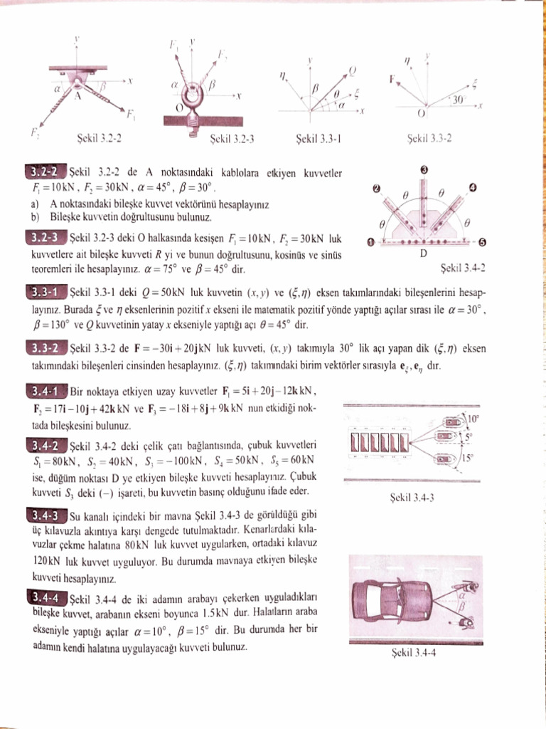 Statik Bölüm3 Soruları | PDF