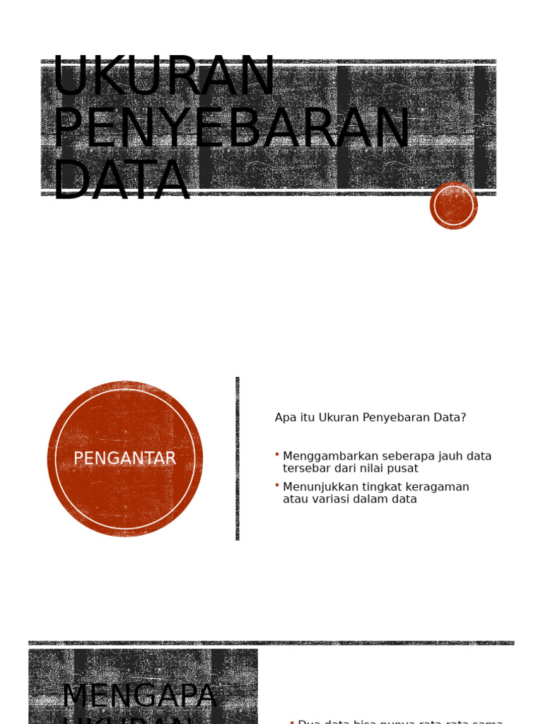 Ukuran_Penyebaran_Data | PDF