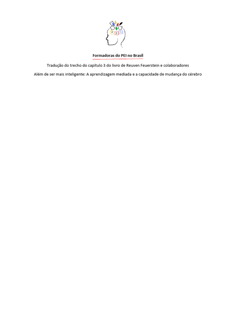 Dimensões Da Mudança Estrutural - Formadoras Do PEI No Brasil | PDF ...