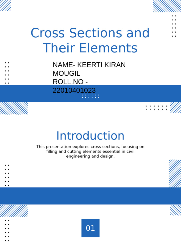 Cross Sections in Civil Engineering | PDF | Drainage | Engineering