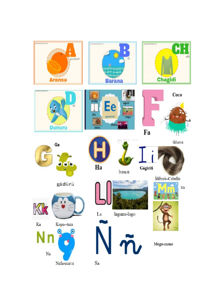Garifuna Alphabets | PDF