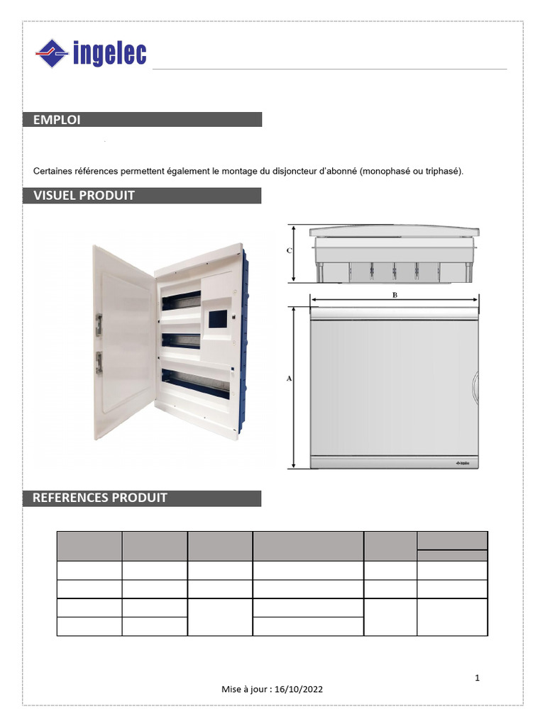 FP - Ingelec - Boites & Coffret - Coffrets Modulaires - Va | PDF ...