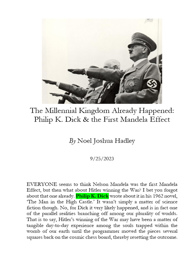 The-First-Mandela-Effect | PDF | Many Worlds Interpretation