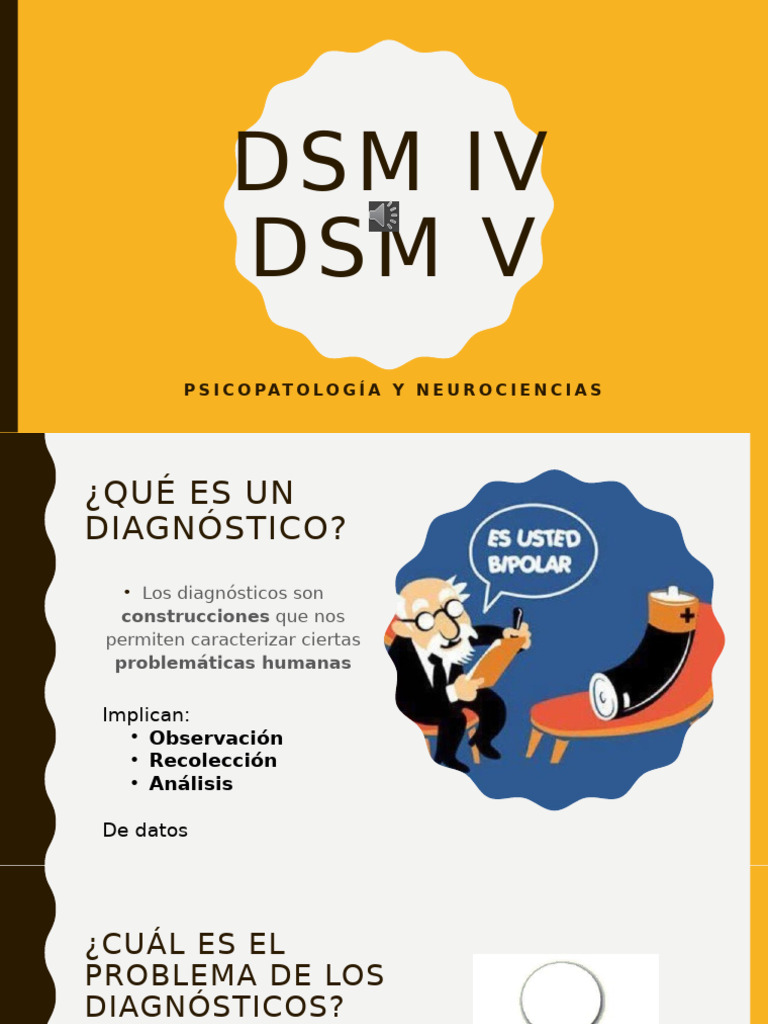 Evolución del DSM y sus Críticas | PDF | Manual Diagnóstico y ...