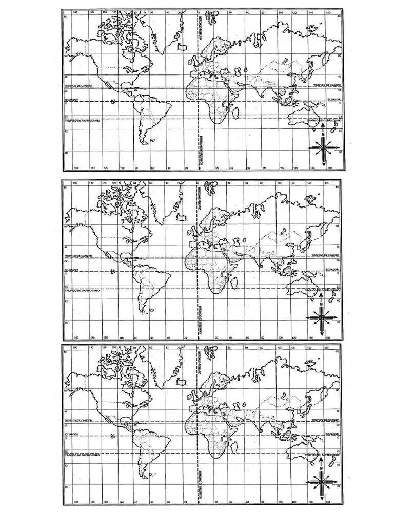 Mapa Planisferio | PDF