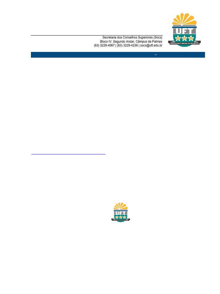 Calendário Acadêmico UFT 2025 | PDF | Ensino Superior | Estágios ...