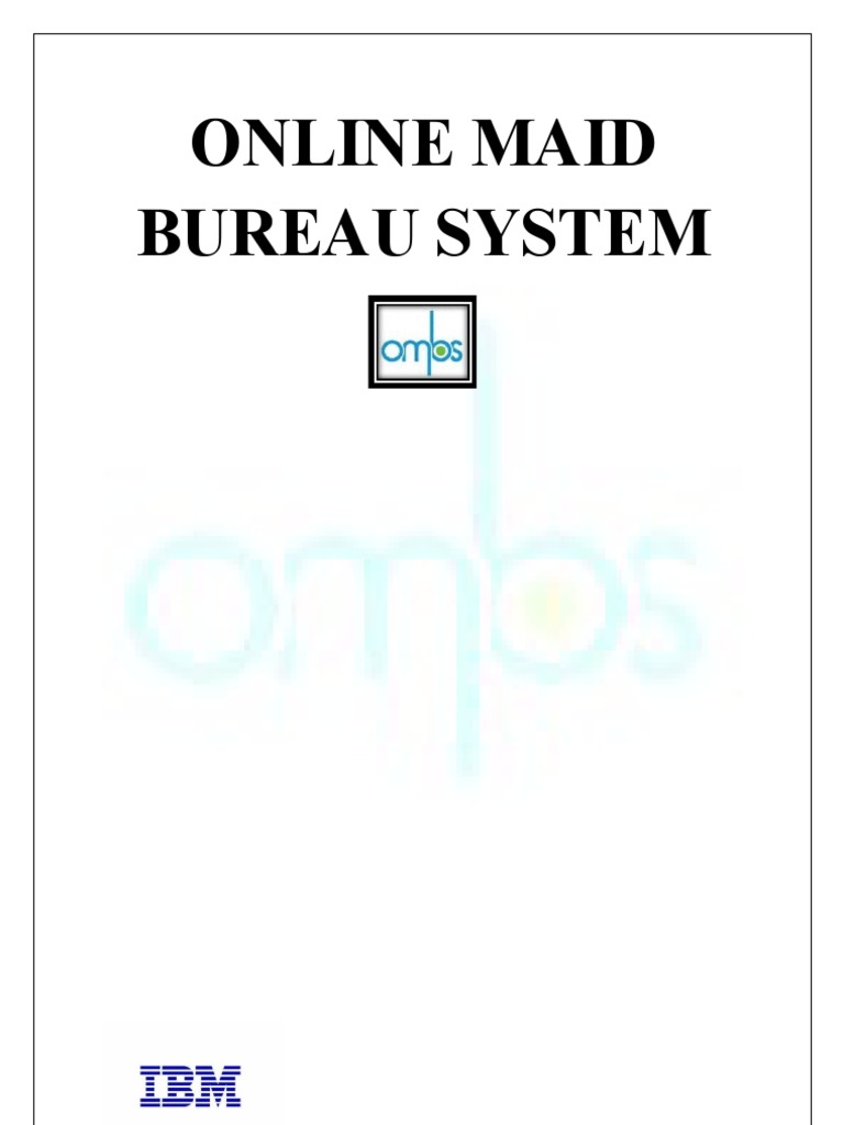 Final - Online Maid Bureau System (20122011) | PDF | Use Case | Login