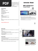 7-Inch HD Car MP5 Player Manual | PDF | Loudspeaker | Radio