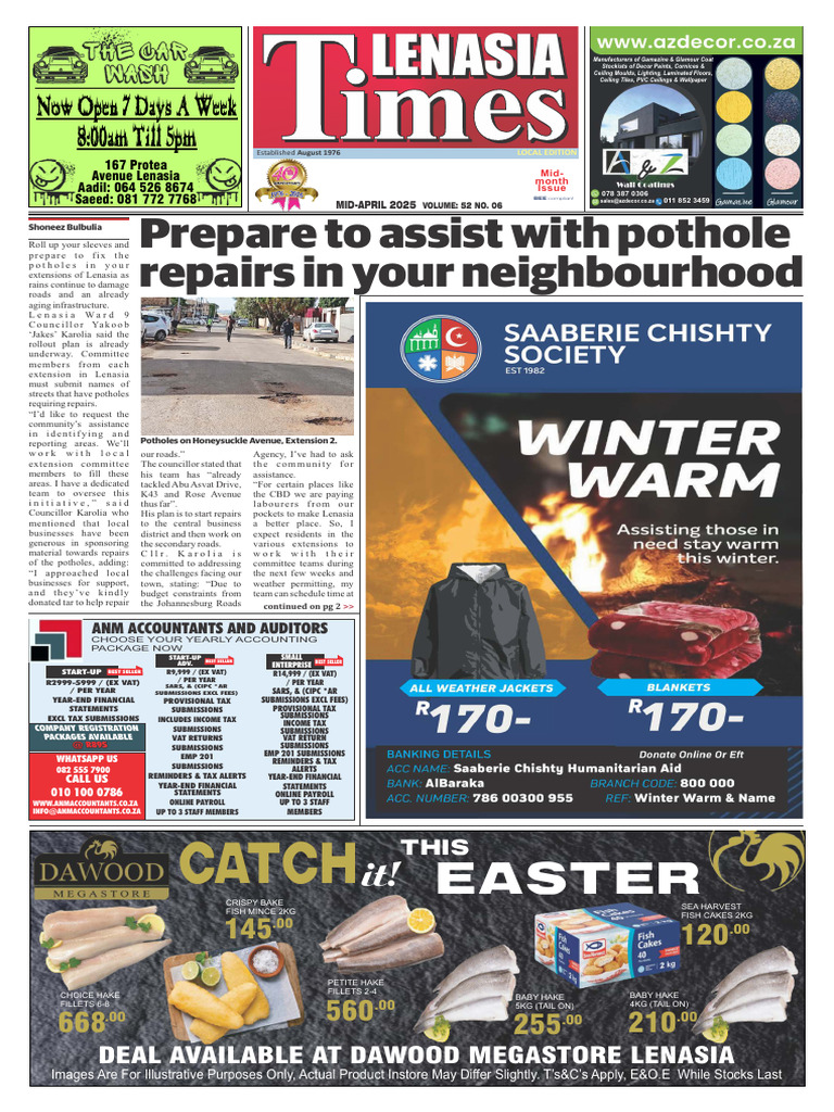 Easter Deals at Dawood Megastore Lenasia | PDF | Taxes