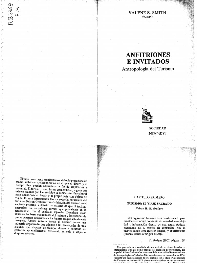 5 - Graburn-Turismo El Viaje Sagrado | PDF | Turismo