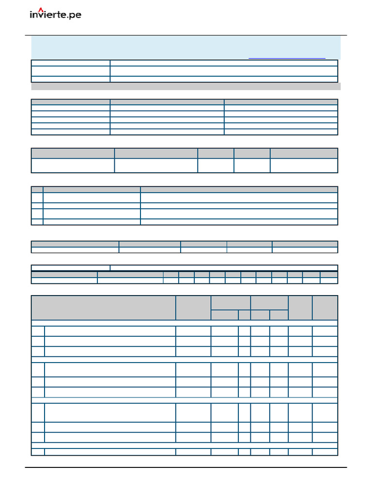 FORMATO N° 8A | PDF | Tasa interna de retorno