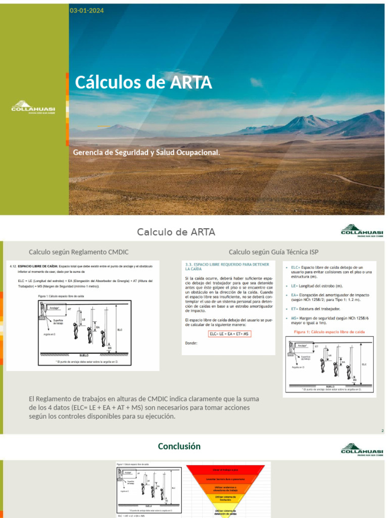 Calculo ARTA | PDF