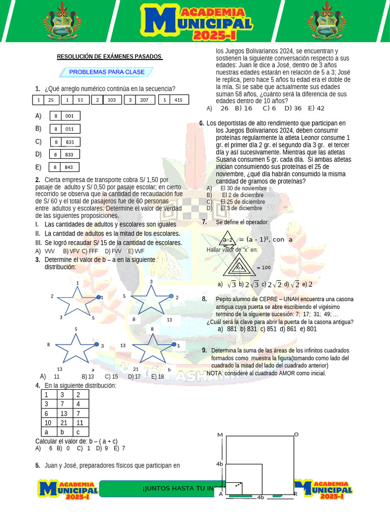 Preguntas de Examenes Pasados | PDF