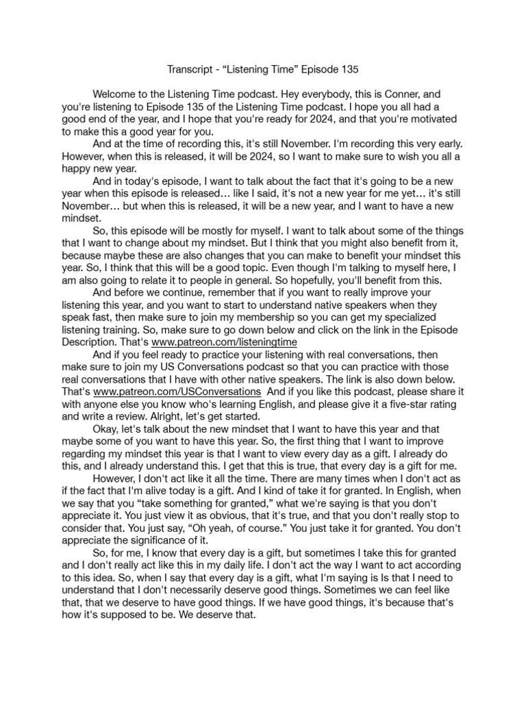 New Year Mindset Reflections 2024 | PDF | Gratitude | Mindset