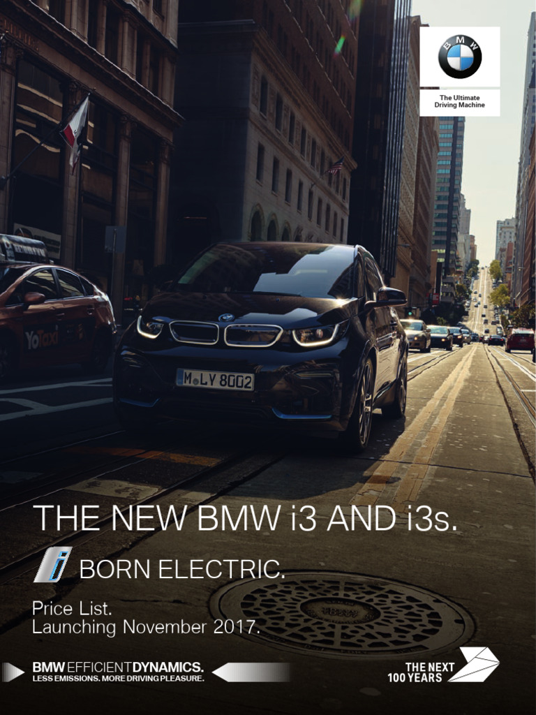 BMW i3 BEV Brochure | PDF | Fuel Economy In Automobiles | Vehicles