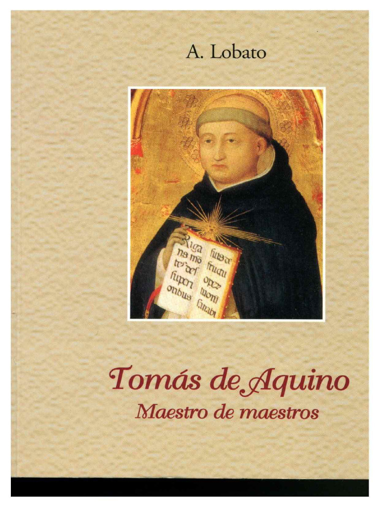Tomas de Aquino - Maestro de Maestros - Pág. 84 a 105 | PDF