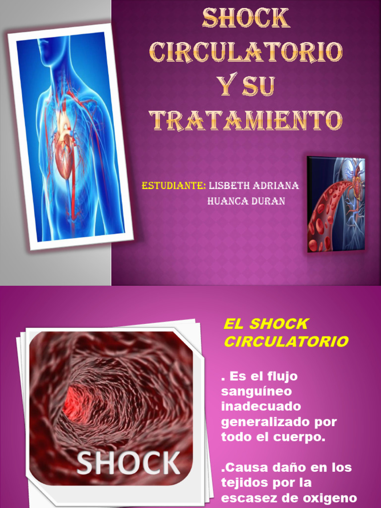 Shock Circulatorio | PDF | Sistema circulatorio | Corazón