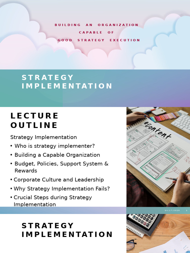 Unit 7 - Strategy Implementation | PDF | Competitive Advantage | Leadership