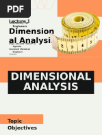 Dimensional Analysis Practice Answer Key | PDF