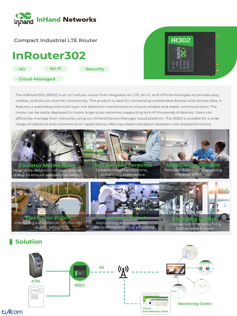 InHand Networks Industrial Router IR302 Product Specification V1.8 ...