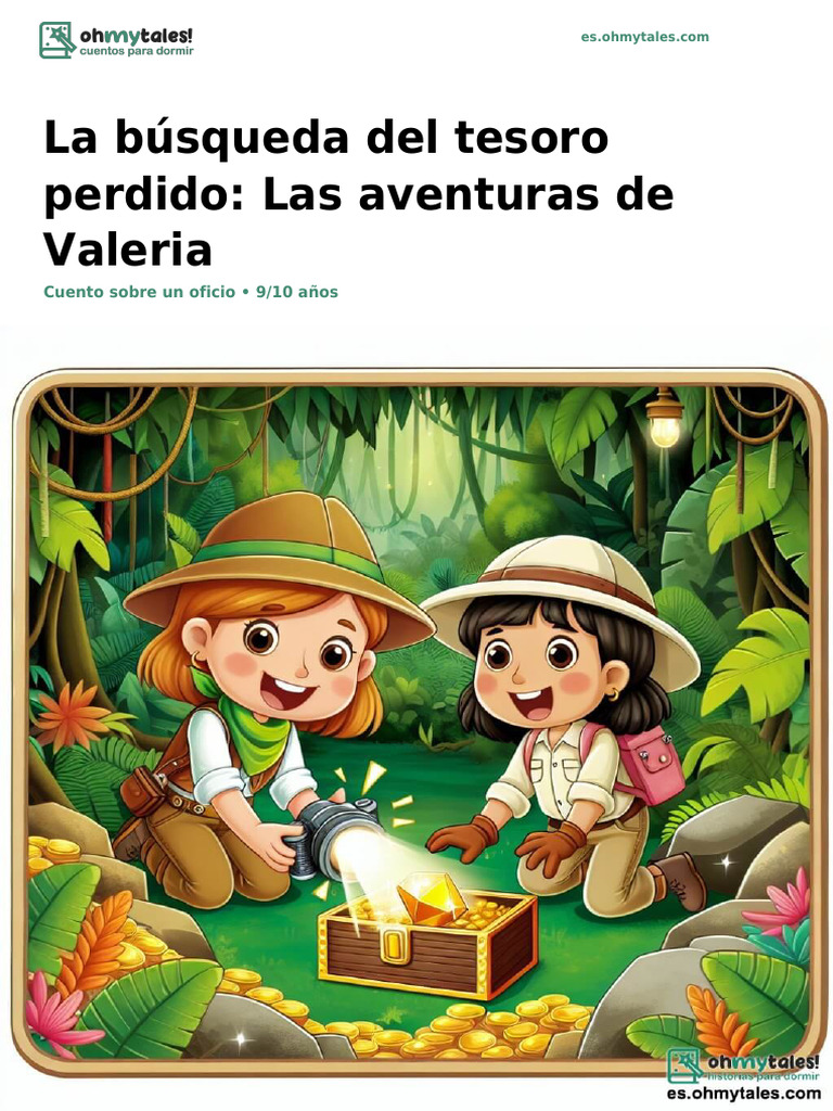 -la-busqueda-del-tesoro-perdido-las-aventuras-de-valeria- | PDF