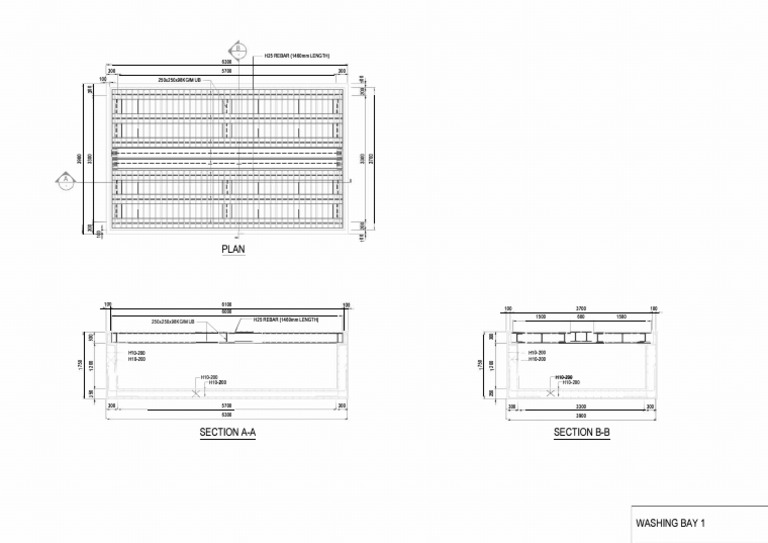 H25 Rebar and UB Specifications Document | PDF