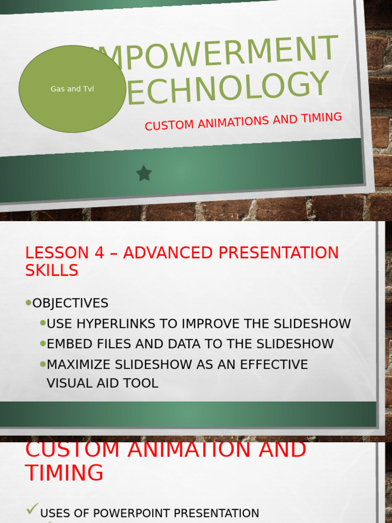 Custom Animation | PDF