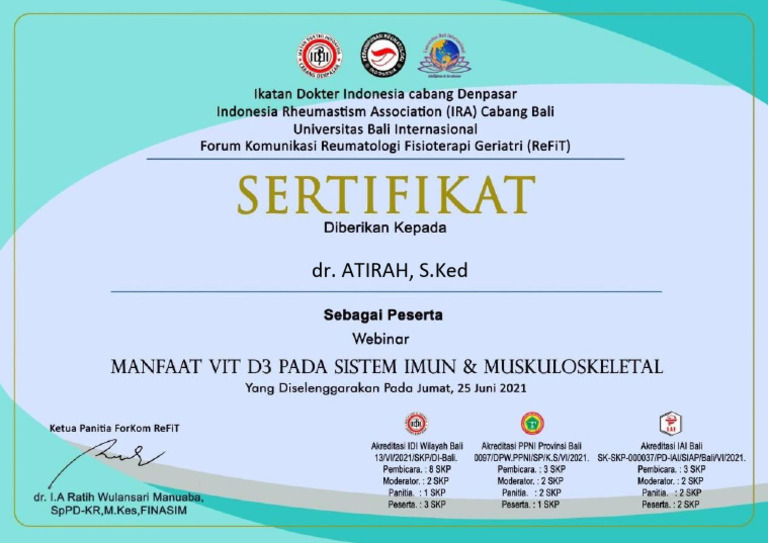 Dr. Atirah 4 | PDF