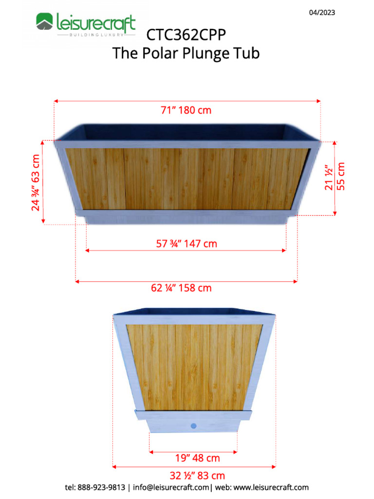 Polar Plunge Product Drawing | PDF