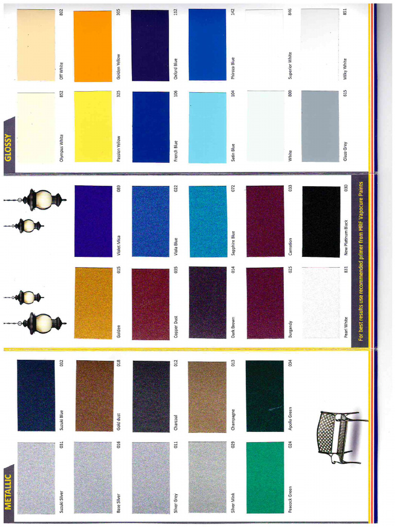 Mc shade card 1 | PDF