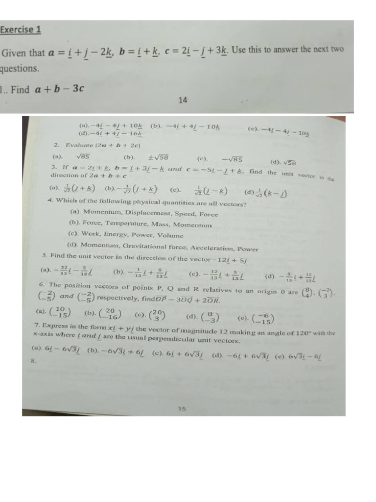 Practise Exercise For GET103 | PDF