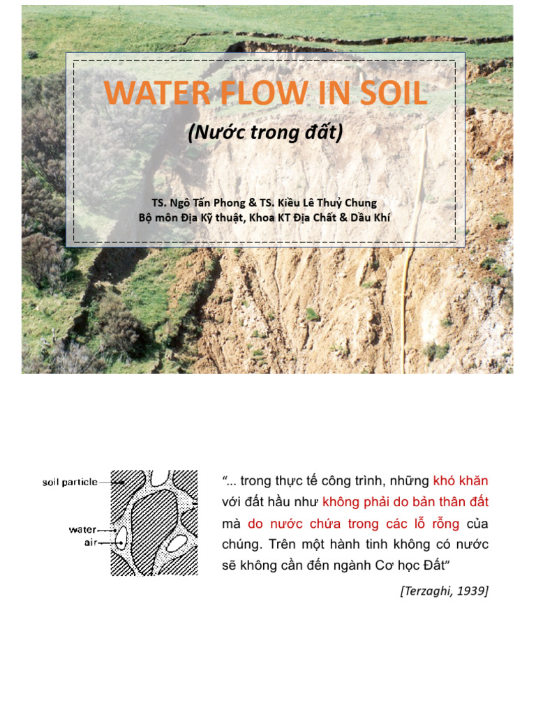 GE2037-5 Water flow in soil_06f9f7772b840ba9494bb0a2e876f6a2 | PDF