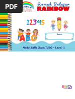 Modul Belajar Membaca ANAK TK Dan PAUD | PDF
