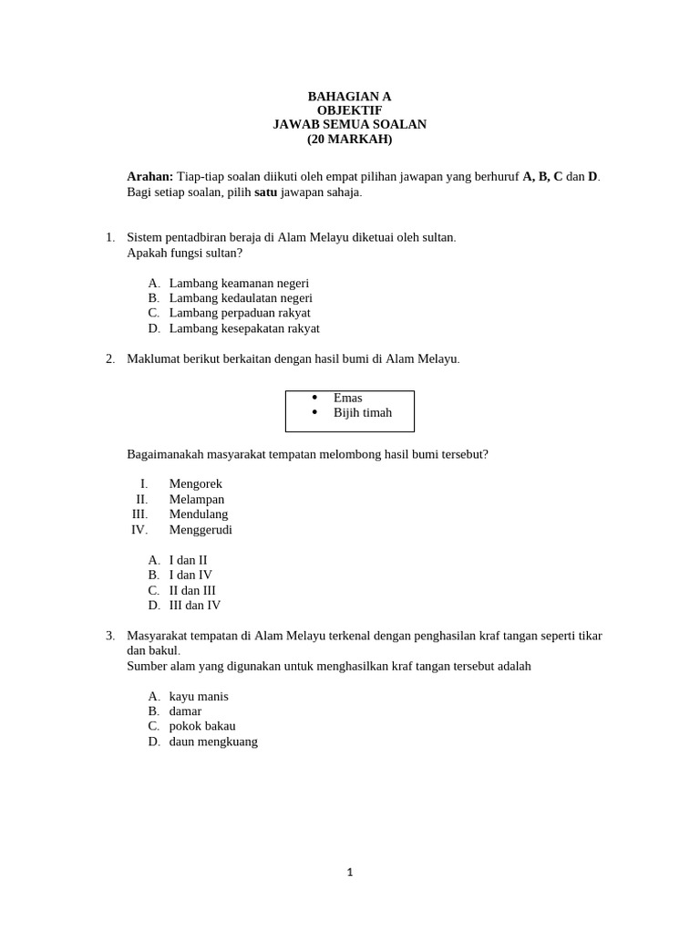 Ting 3 Skema Sej 2022 | PDF