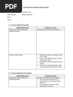 Contoh Bentuk Instrumen Asesmen Formatif, Sumatif, Diagnostik | PDF