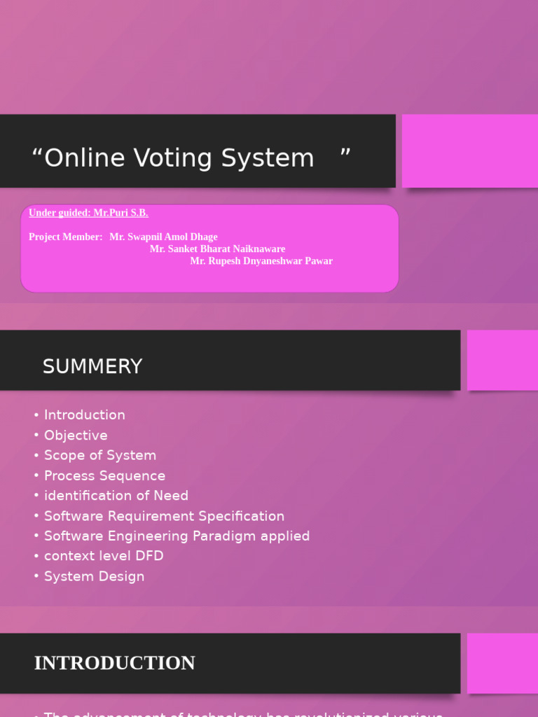 Online Voting System 28,17,38 | PDF | Usability | Electronic Voting
