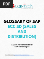 Glossary On Delivery Note (DN) in SAP Logistics | PDF | Logistics ...