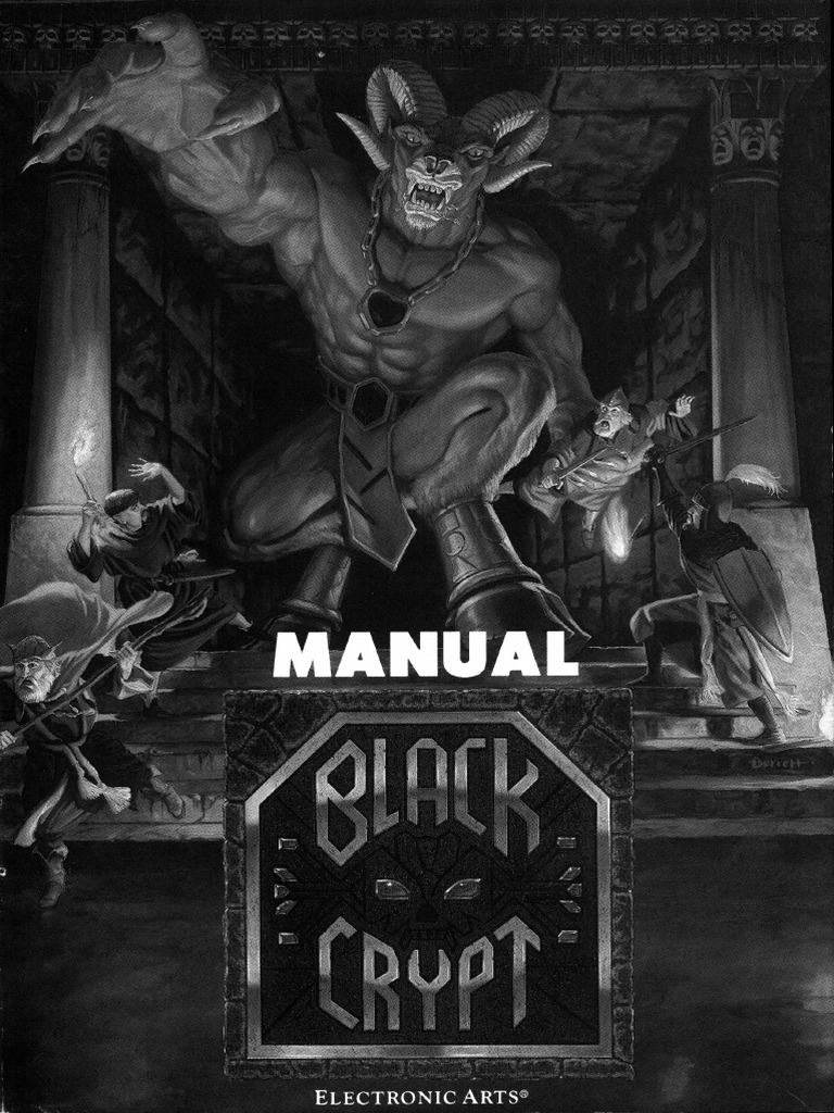 Black-Crypt Manual Amiga EN | PDF
