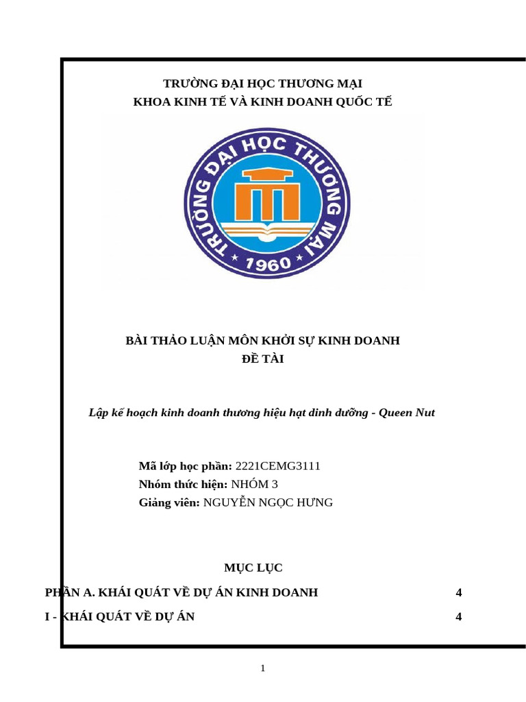 Nhóm 3 - Baithaoluan - 2221CEMG3111 - KSKD | PDF