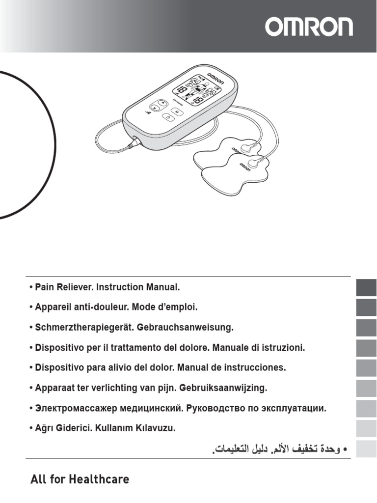 Manual Usuario Tens Omron E3 HV f021 Esl | PDF | Dispositivo médico | Compatibilidad ...
