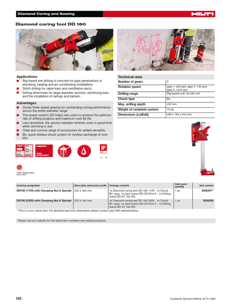 Brochure ASSET DOC LOC DD160 | PDF | Drilling | Tools