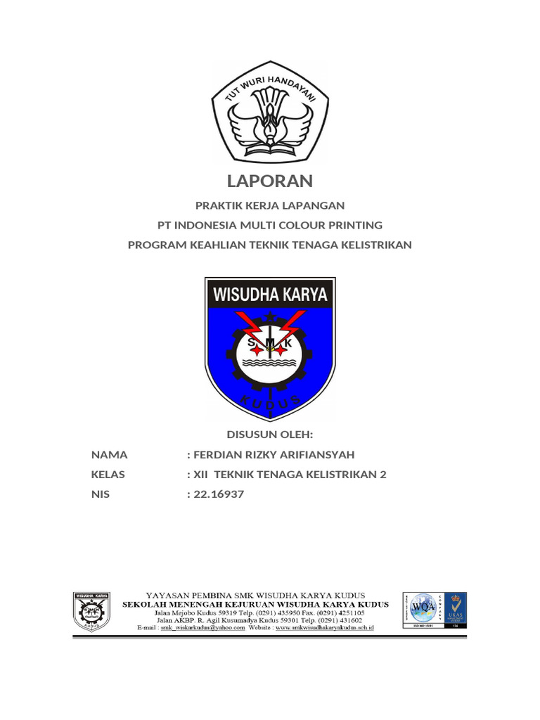 Laporan PKL Imcp | PDF
