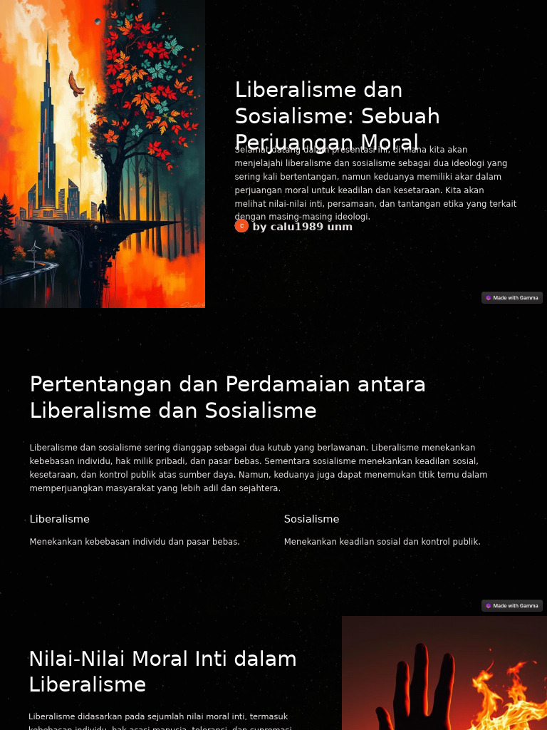 PERTEMUAN 4 LIBERALISME DAN SOSIALISME SEBAGAI PERJUANGAN MORAL | PDF
