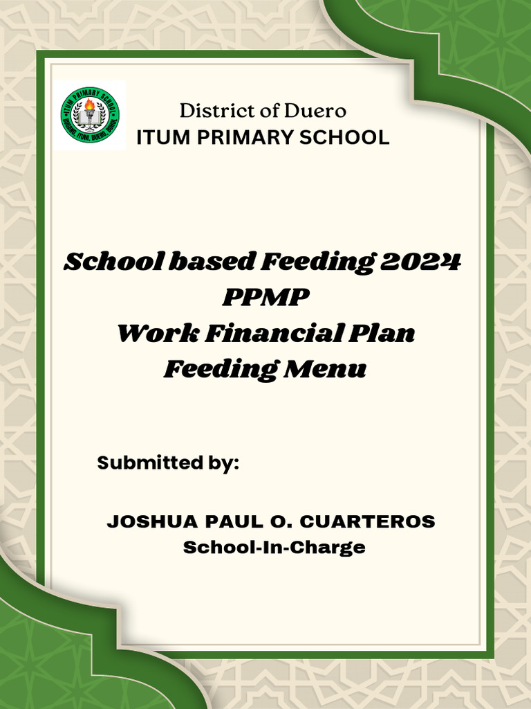 SBFP Coverpage | PDF