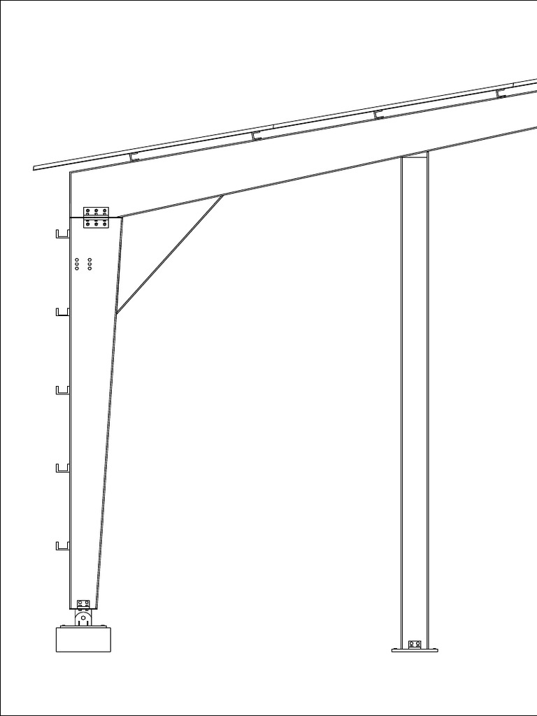Portal Frame Section 1 | PDF