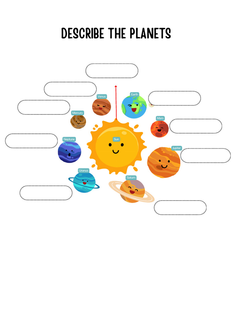 CUT AND PASTE the eight planets of the solar system | PDF