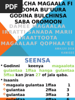 Qorannoo Gurmaa'Insa Kutaa Magaalaa Jimmaa Revised by JJ | PDF