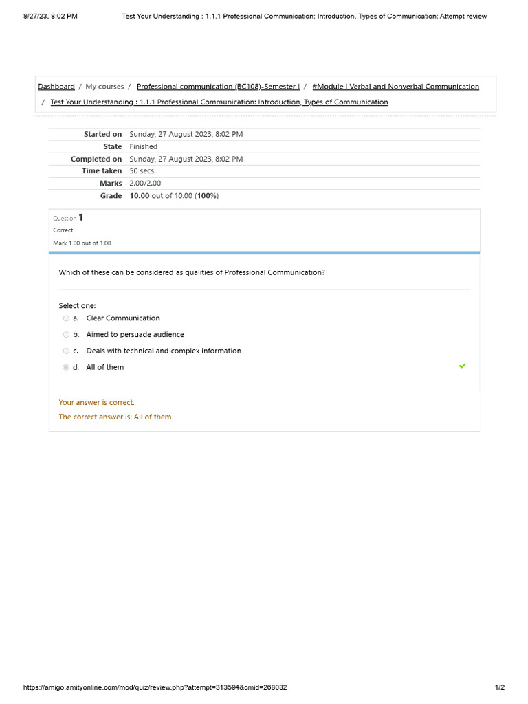 PC | PDF | Nonverbal Communication | Communication