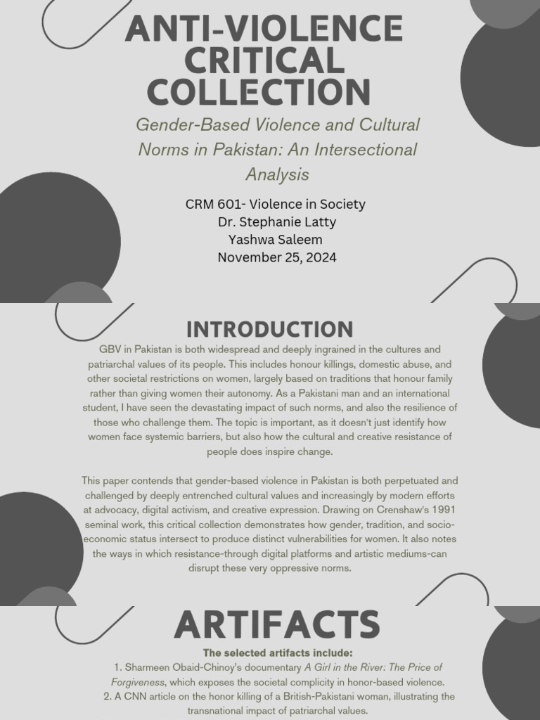 Anti-Violence Critical Collection PDF | PDF | Intersectionality | Violence