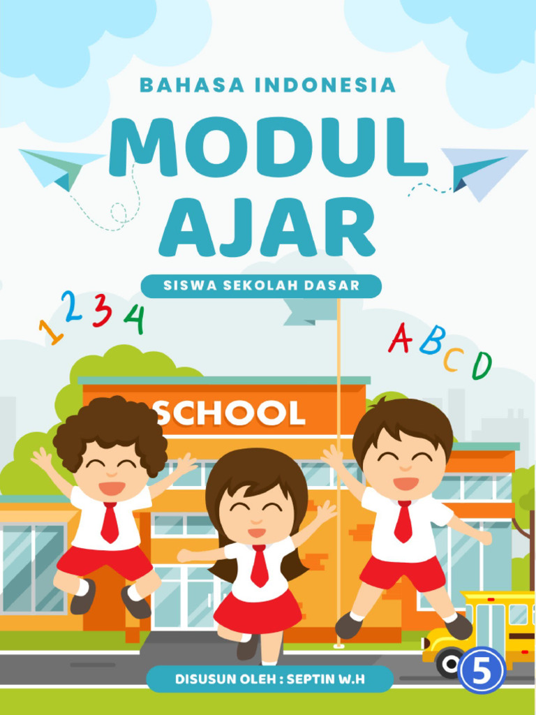 Modul Ajar BHS - Indo-Uas-Septinwulan (48) - Sinonimantonim | PDF